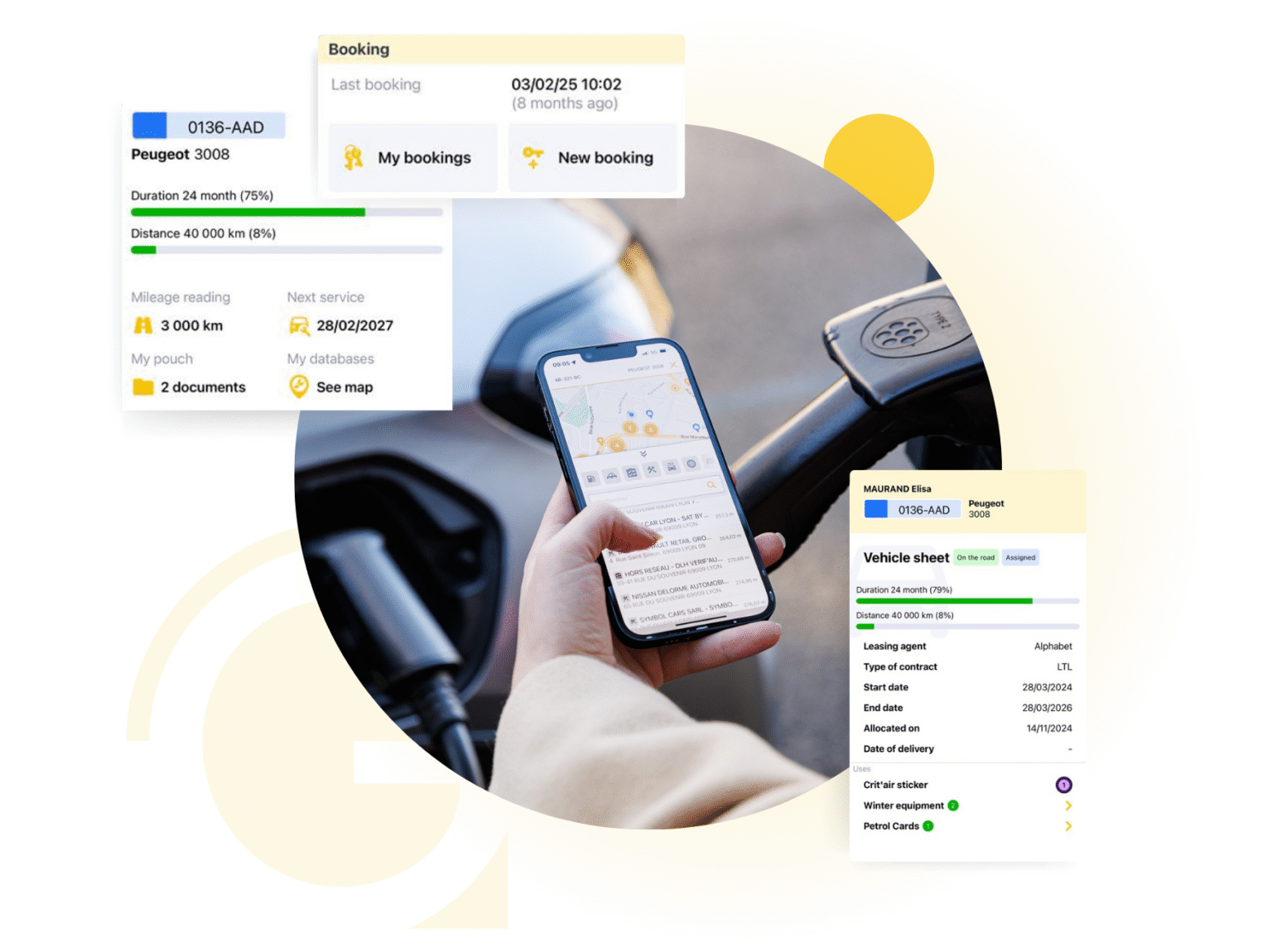 MyCarFleet - Die Fahrer-Anwendung von GAC Car Fleet